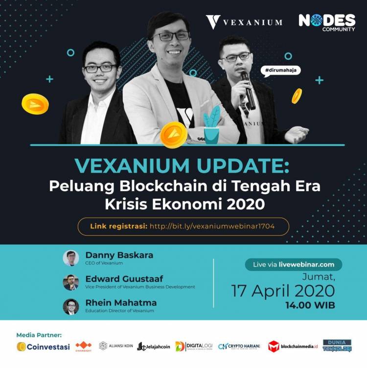 Webinar Vexanium x Nodes Community - Blockchain & Crypto